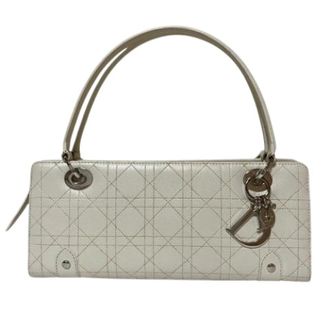Dior Sac &agrave; main vintage doccasion - Femme - Pre-owned - Blanc - Taille: ONE Size