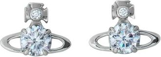 Vivienne Westwood Femme, Accessoires, Gris, Taille: ONE Size Reina Large Earrings