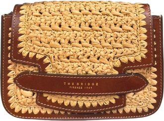 The Bridge Femme, Sacs, Brun, Taille: ONE Size Sac bandouli&egrave;re en cuir