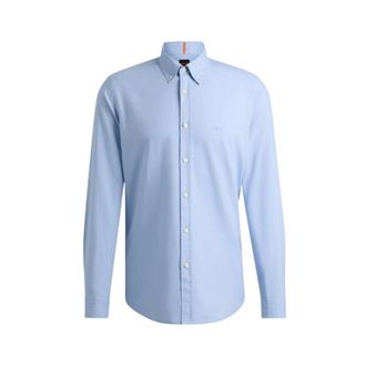 HUGO BOSS Homme, Chemises, Bleu, Taille: 2XL Boss - Chemises > Chemises Casual