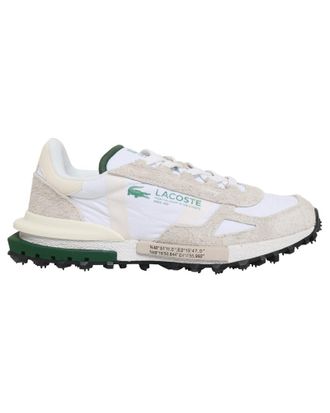 Lacoste Runner Sneaker Elite Active aus einem Leder-Nylon-Mix in