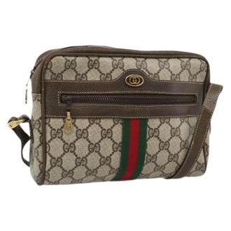 Gucci Pre-owned Plastique sacs-gucci - Femme - Pre-owned - Beige - Taille: ONE Size