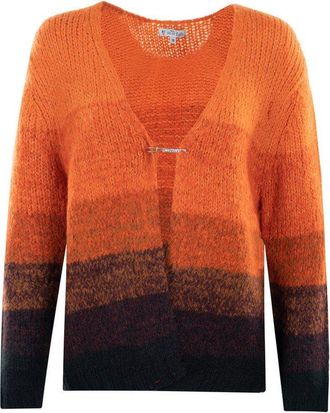 Hajo Sweatshirt Strickcardigan Farbverlauf
