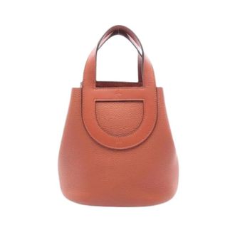 Herm&egrave;s Sac seau Pre-owned - Femme - Pre-owned - Brun - Taille: ONE Size