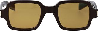 Saint Laurent Lunettes De Soleil - Marron