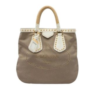 Prada Sacoche Canapa Logo Pre-owned - Femme - Pre-owned - Brun - Taille: ONE Size