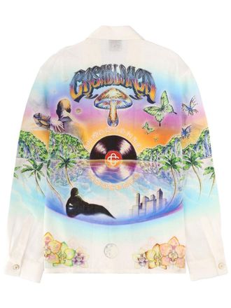 Casablanca Linen Shirt - Multicolor