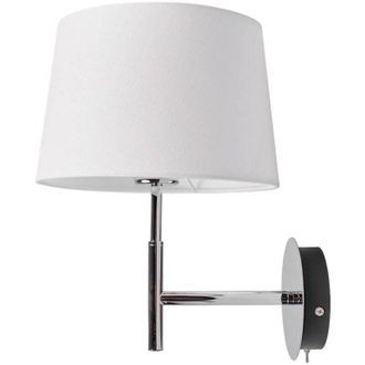 Lucande Wandleuchte, Wandlampe Innen Dorothea aus Textil f&uuml;r Wohnzimmer & Esszimmer von Lucande