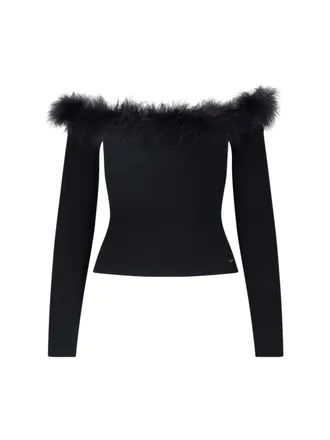 Gucci Ribbed Viscose Top