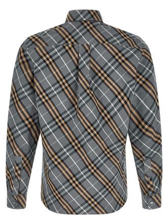 Burberry Mens Multicolor Cotton Blouse