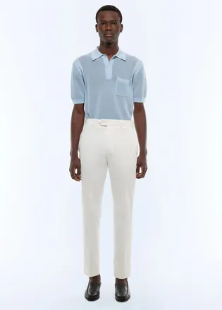 Fursac Chino ajust&eacute; en toile de coton - Taille 36 - Homme
