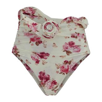 Magda Butrym Bas de bikini sculptant &agrave; imprim&eacute; floral - Femme - Maillots de bain - Multicolore - Taille: 36 FR