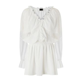 Pinko Pinko, Femme, Blouses et Chemises, Blanc, Taille: 36 FR Pinko Robes Blanc