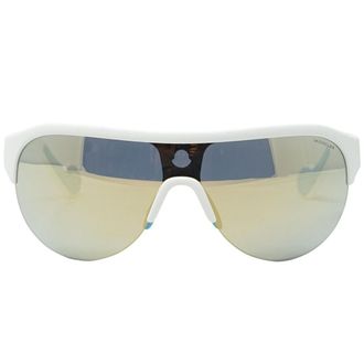 Moncler ML0049 21C OO Weisse Sonnenbrille