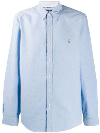 Polo Ralph Lauren Hemd mit Logo - Blau