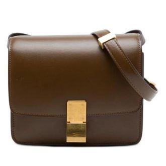 Celine Pre-owned Sac Bandouli&egrave;re Classique Bo&icirc;te - Femme - Pre-owned - Brun - Taille: ONE Size