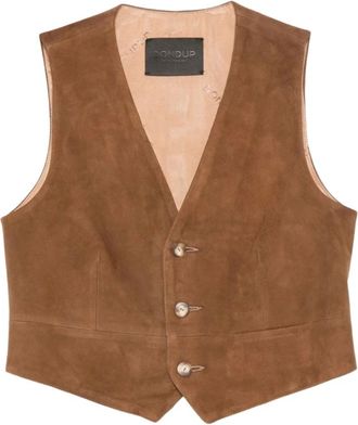 Dondup Homme, Vestes, Beige, Taille: XS Pl0586D Vest