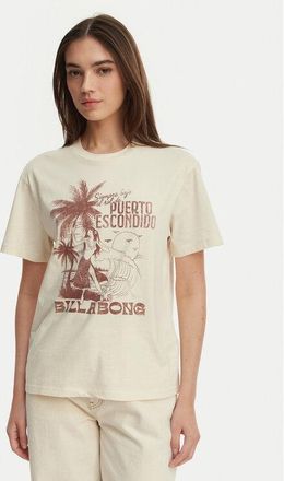 Billabong T-Shirt Oriana EBJZT00474 Beige Regular Fit