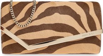 Jimmy Choo London Femme, Sacs, Brun, Taille: ONE Size Clutch Emmie