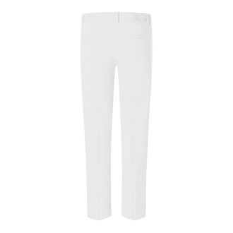 Cambio Femme, Pantalons, Blanc, Taille: 48 FR Pantalon Cropped à Pinces