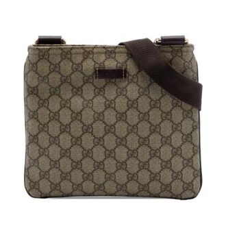 Gucci Sac bandouli&egrave;re vintage doccasion - Femme - Pre-owned - Beige - Taille: ONE Size