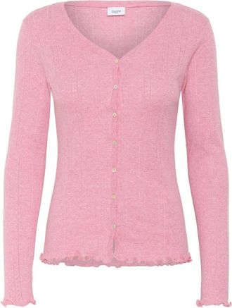 Saint Tropez Femme, Pulls, Rose, Taille: 44 FR GruSZ Cardigan