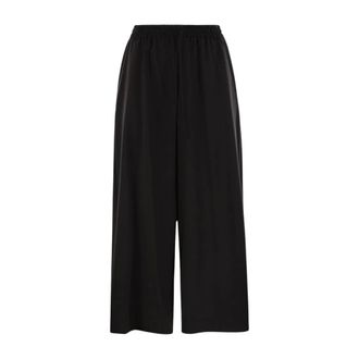 Max Mara Pantalon large Elmo - Femme - Pantalons - Noir - Taille: 36 FR