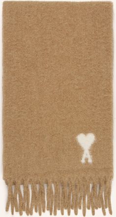Ami Alpaka-Schal beige