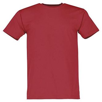 Fruit Of The Loom T-Shirt &agrave; Manches Courtes Screen Stars Original pour Homme (3XL) (Rouge Brique)