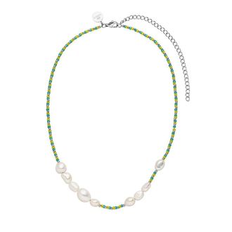 Purelei Halskette - Perlenkette Blissful - Gr. unisize - in Silber - f&uuml;r Damen