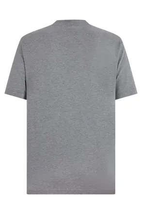 Gucci Womens Cotton T-Shirt Grey Melange Melange-Multicolour T-Shirts Melange/multicolour And Polos