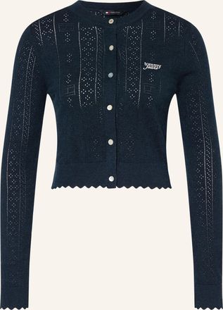 Tommy Jeans Strickjacke blau