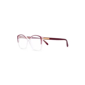 Saint Laurent Pre-owned Acetat sonnenbrillen - - Pre-owned - Damen - Rot - ONE SIZE