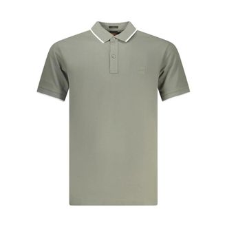 HUGO BOSS Homme, Tops, Vert, Taille: 2XL Polo Verde en coton