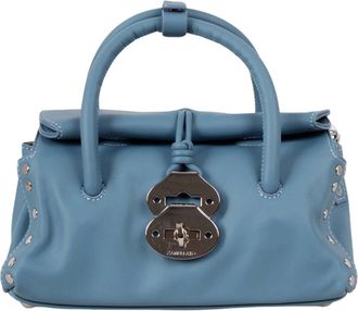 Zanellato Femme, Sacs, Bleu, Taille: ONE Size Dotta Saeta Baby Handbag