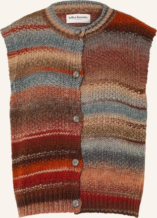 Lollys Laundry Lollys Laundry Strickweste Nynnell rot