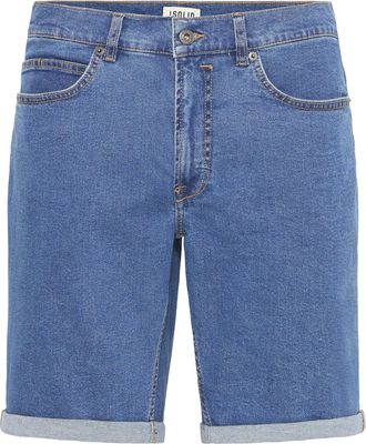 Solid Jeansshorts MITTEL mit umgeschlagenem Saum
