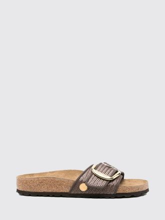 Birkenstock Sandales &agrave; Talons Femme couleur Marron