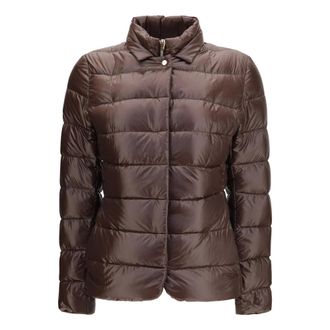 Herno Hochgeschlossene Steppjacke - - Jackets - Damen - Braun - L