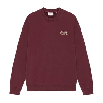 Les Deux Worldwide Sweatshirt - - Sweatshirts & Hoodies - Herren - Rot - L