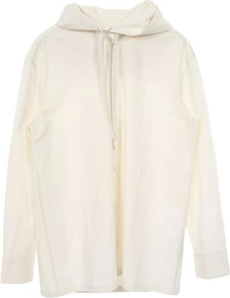 Jil Sander chemise à capuche (années 2010) - Blanc