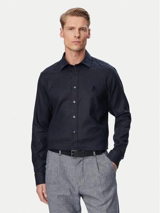 Karl Lagerfeld Hemd 605084 562791 Dunkelblau Regular Fit