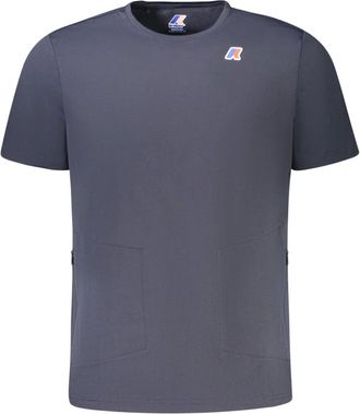 K-Way Homme, Tops, Bleu, Taille: M Seril Travel T-Shirt