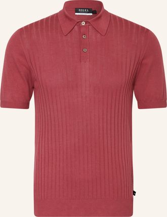 Digel Strick-Poloshirt Damy rot