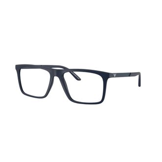 Emporio Armani Square Optical Frame - - Accessories - Herren - Schwarzk - 55 MM