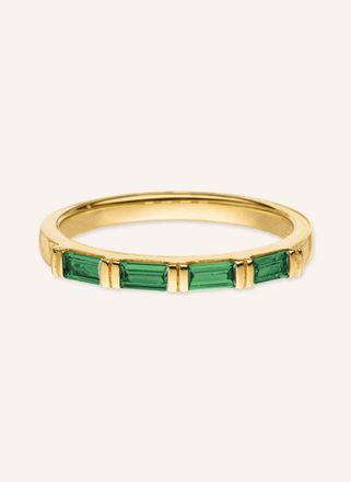 VEYNOU Veynou Ring Zoe Smaragd Aus 14 Karat Gelbgold Und 0,40ct. Smaragden gold