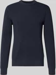 Lindbergh Relaxed Fit Strickpullover mit Rundhalsausschnitt