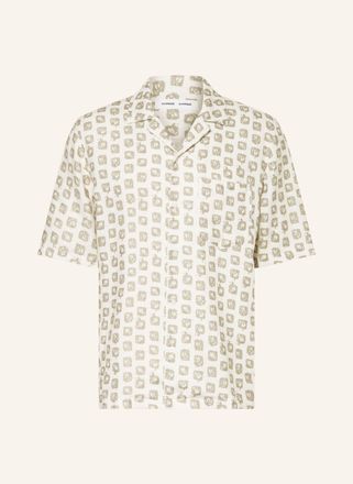 Sams&oslash;e & Sams&oslash;e Sams&oslash;e Sams&oslash;e Resorthemd Oscar Comfort Fit Aus Leinen beige