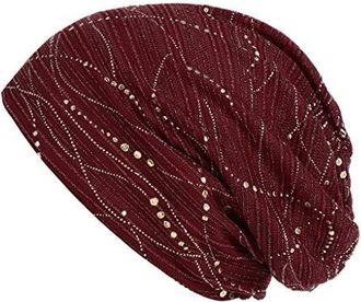 Generic Chapeau De Chimioth&eacute;rapie Bonnet Respirant Femme Casquettes Douces Sensibilisation Cancer Contre Le Ample avec Bande Lastique D&eacute;contract&eacute; Et pour Un H