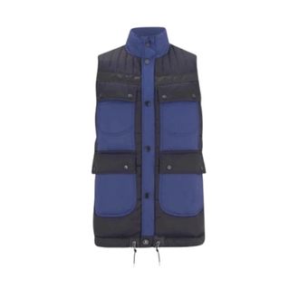 Barbour Navy Gilet x White Mountainneering - - Jackets - Herren - Blau - L